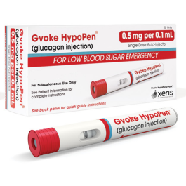 Glucagon Injection Gvoke HypoPen 0.5 MG per 0.1ML Pediatric Dose 2 Pack ...
