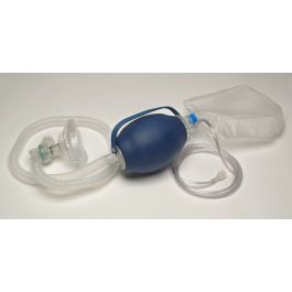 Adult BVM, with reservoir, mask, flex tubing, 7' oxygen tubing (no ...