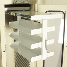 Pullout Suture storage shelves, 3, for MedStorMax single column cart ...