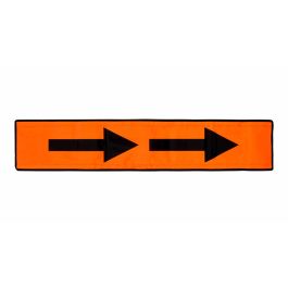 Flex Safe Reversible Arrow Sign - Safety Orange - SAVELIVES
