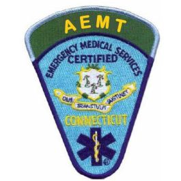 Connecticut Certified Advanced Emergency Medical Technician Patch AEMT ...