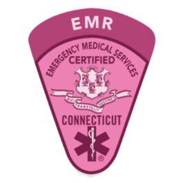 Connecticut Pink 4" EMR Patch Sticker - SAVELIVES