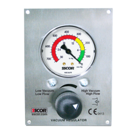 SSCOR/board Regulator, Panel Mount, Stainless Steel with large 2.5 ...