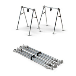 Folding Litter Support Stands - SAVELIVES