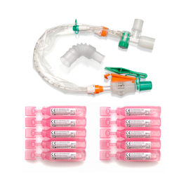 TrachSeal™ Adult Tracheostomy Closed Suction System with Saline Ampules ...