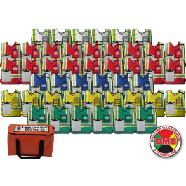 EOC Vest Kit for Large Local Government (45 Position), Window Vests ...