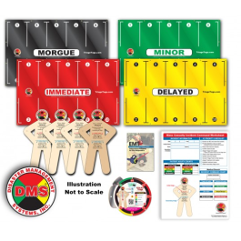 Essentials JumpSTART Triage Tabletop Training Kit (Includes Pediatric ...