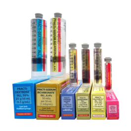 Practi-Crash Code 6-Pack (Atropine, Calcium Chloride, Dextrose ...
