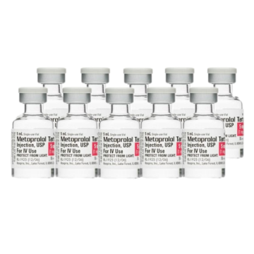 METOPROLOL TARTRATE INJECTION, USP 5 mg/5 mL (1mg/mL) 5 mL VIAL - SAVELIVES