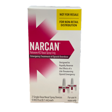 NARCAN Nasal Spray Pouch (for a single dose) with belt loop - SAVELIVES