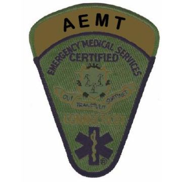Connecticut Full Color 4" AEMT Instructor Patch Sticker - SAVELIVES